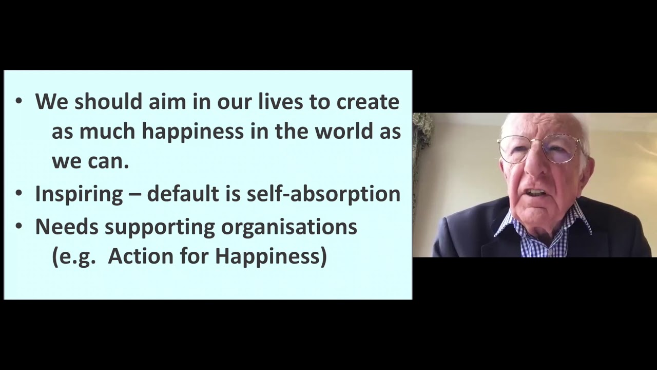 Can We Be Happier? Evidence and ethics - Richard Layard - YouTube