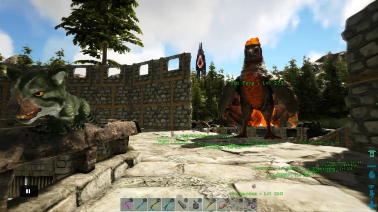ARK: Survival Evolved Day 151 on Valguero a Chibi Thylacoleo. - YouTube