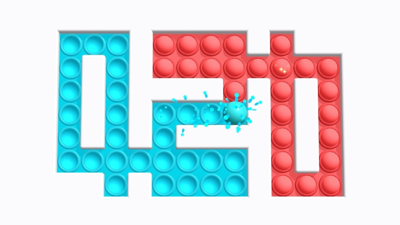 Pop It Maze - All Levels Gameplay - YouTube