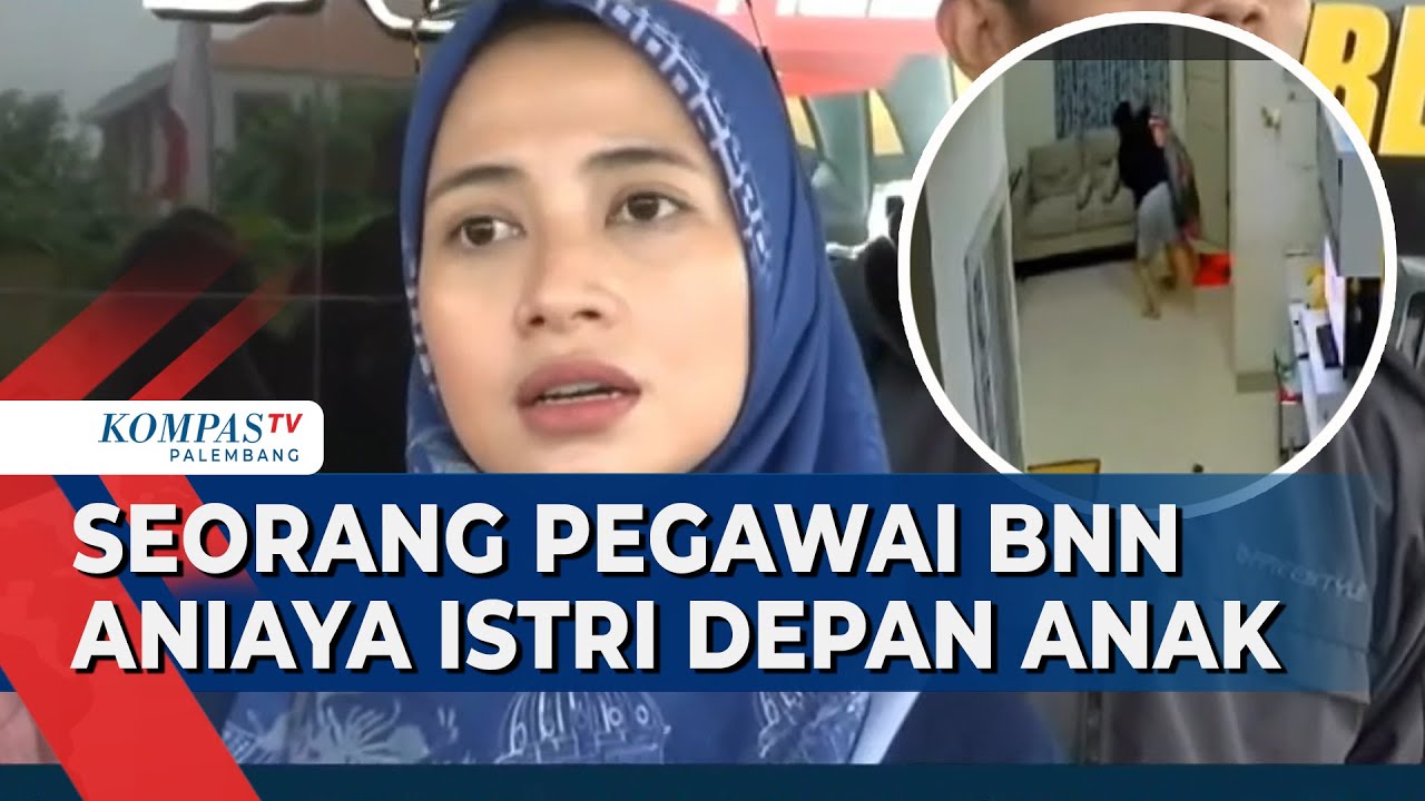 Seorang Pegawai BNN Aniaya Istri di Depan Anak - YouTube