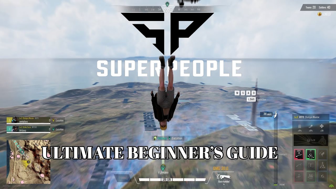 Ultimate Beginner's Guide -- Super People - NEW Battle Royale - YouTube