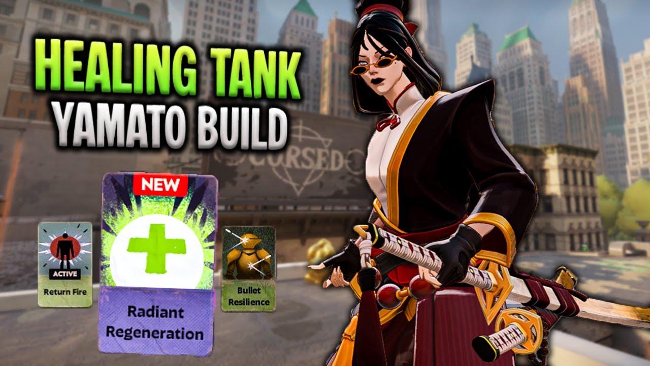 Green Items Healing Tank Yamato Build | New Redesign Skin - YouTube