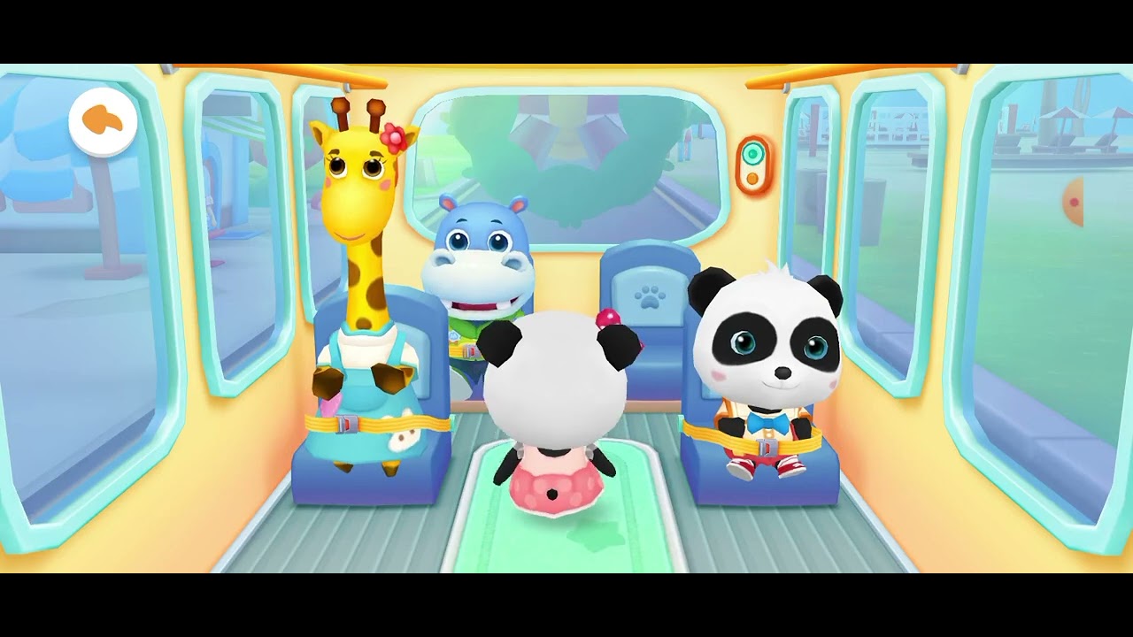 Little Baby 🐼 Punda School Bus Check Up - YouTube