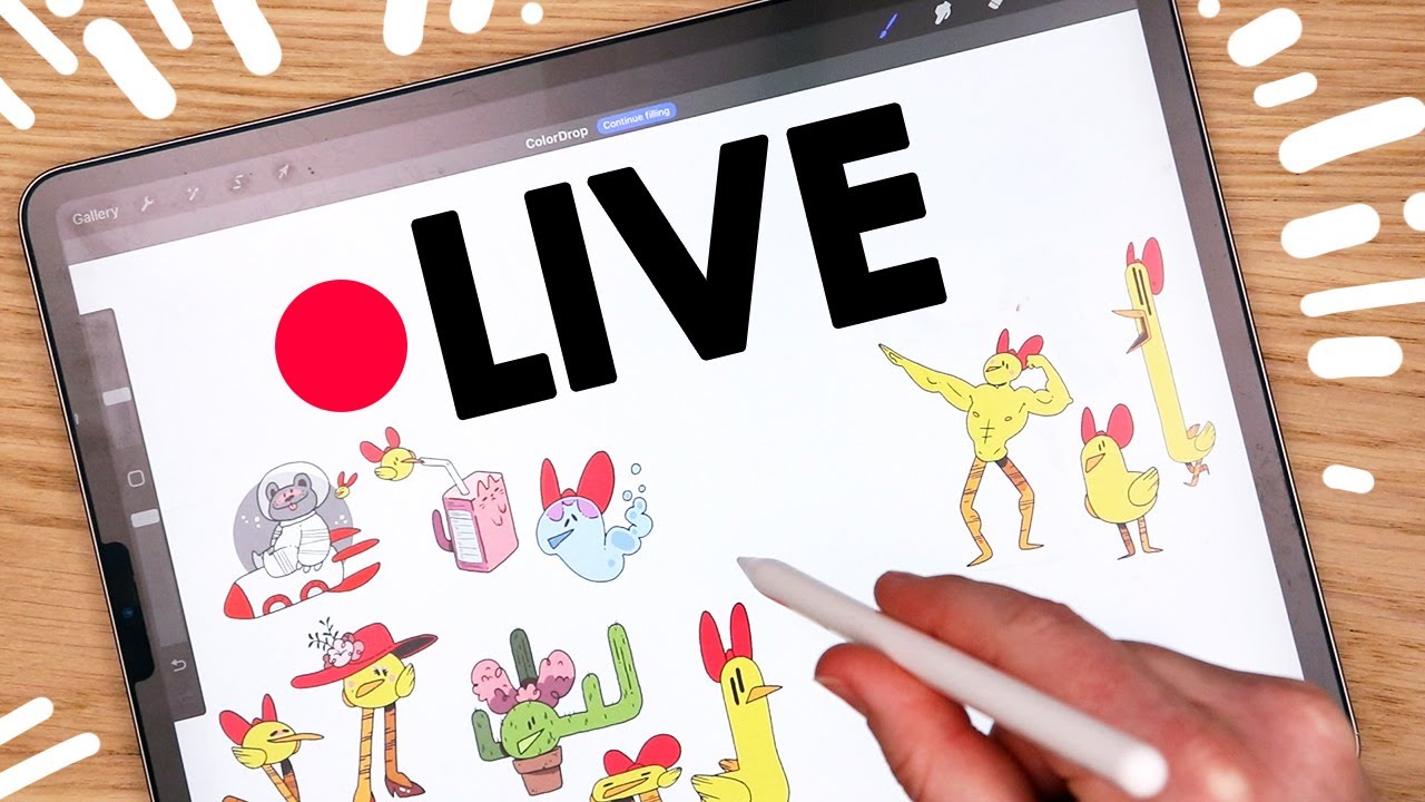 🔴LIVESTREAM - Silly Doodle Requests With You - YouTube