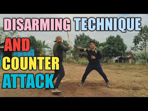 DISARMING TECHNIQUE AND COUNTER ATTACK - YouTube