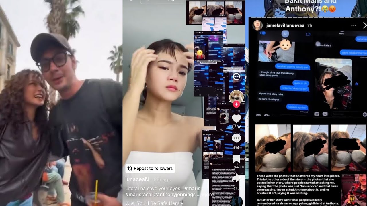 Maris Racal & Anthony Jennings screenshot issue | Nilabas ni Jamela ...