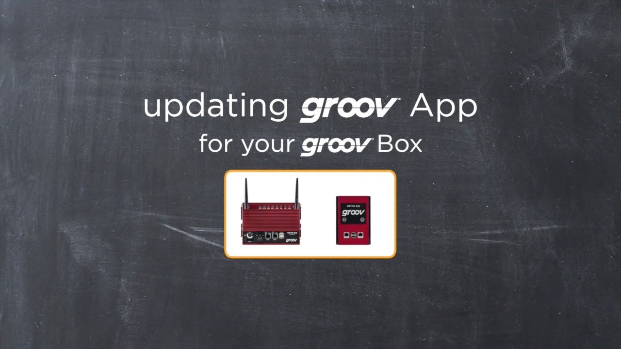 groov Tutorial: Updating groov App - YouTube