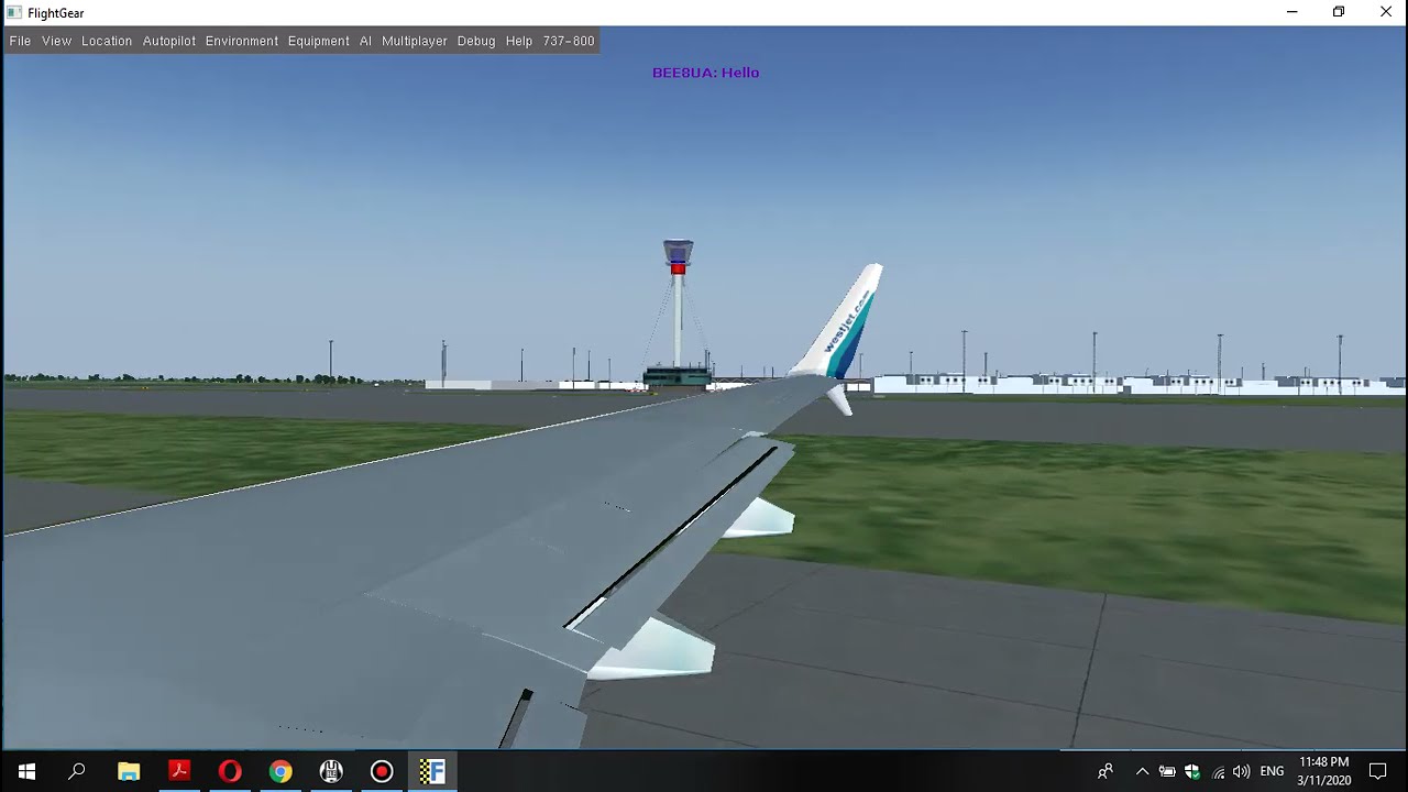 737-800 | Full Flight | Flightgear | Full Flight | London Heathrow to ...