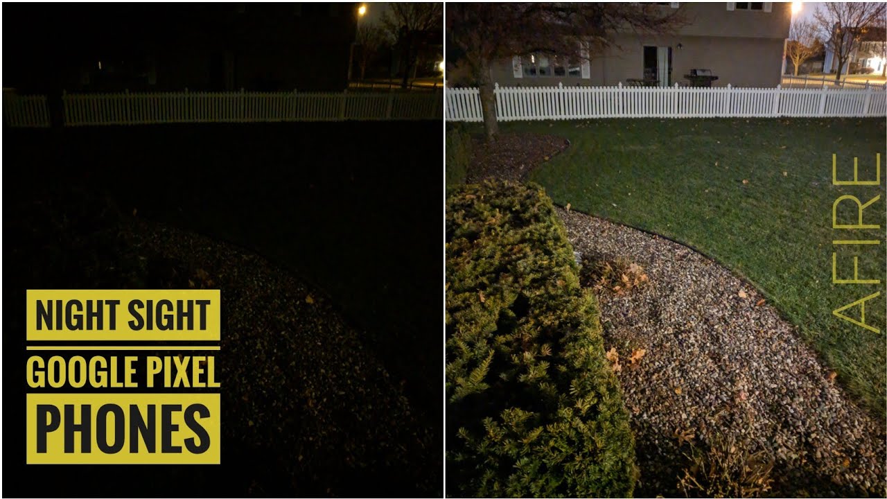 Google Night Sight Review and Comparison - YouTube