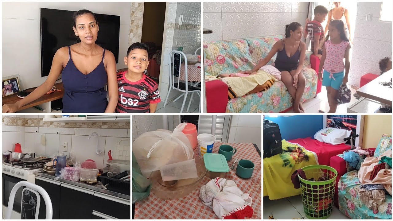 MINHA ROTINA ARRUMANDO A CASA, OLHA SÓ QUANTA BAGUNÇA! 😩GEOVANA E AS ...