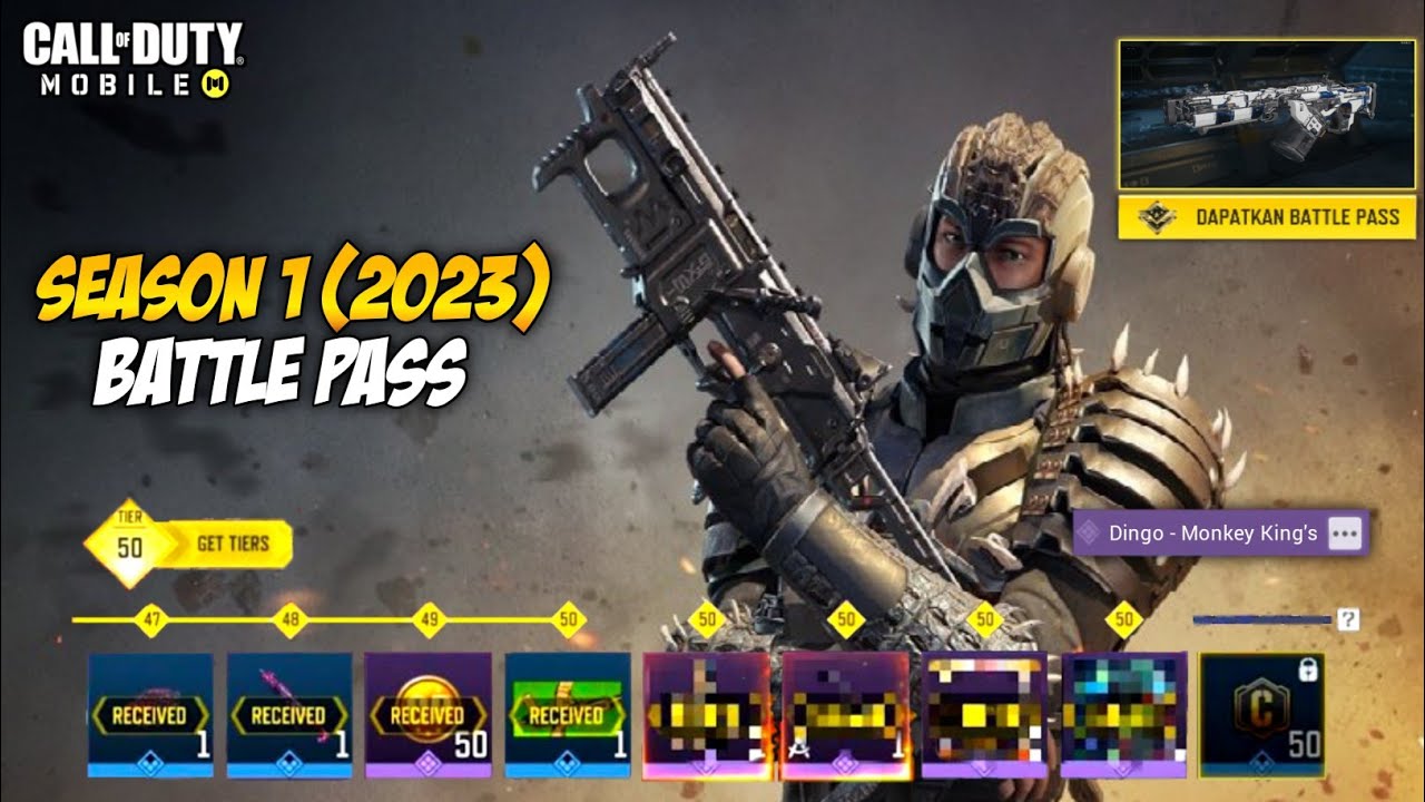 Season 1 (2023) battle pass karakter dan senjata codm S1 | CODM ...