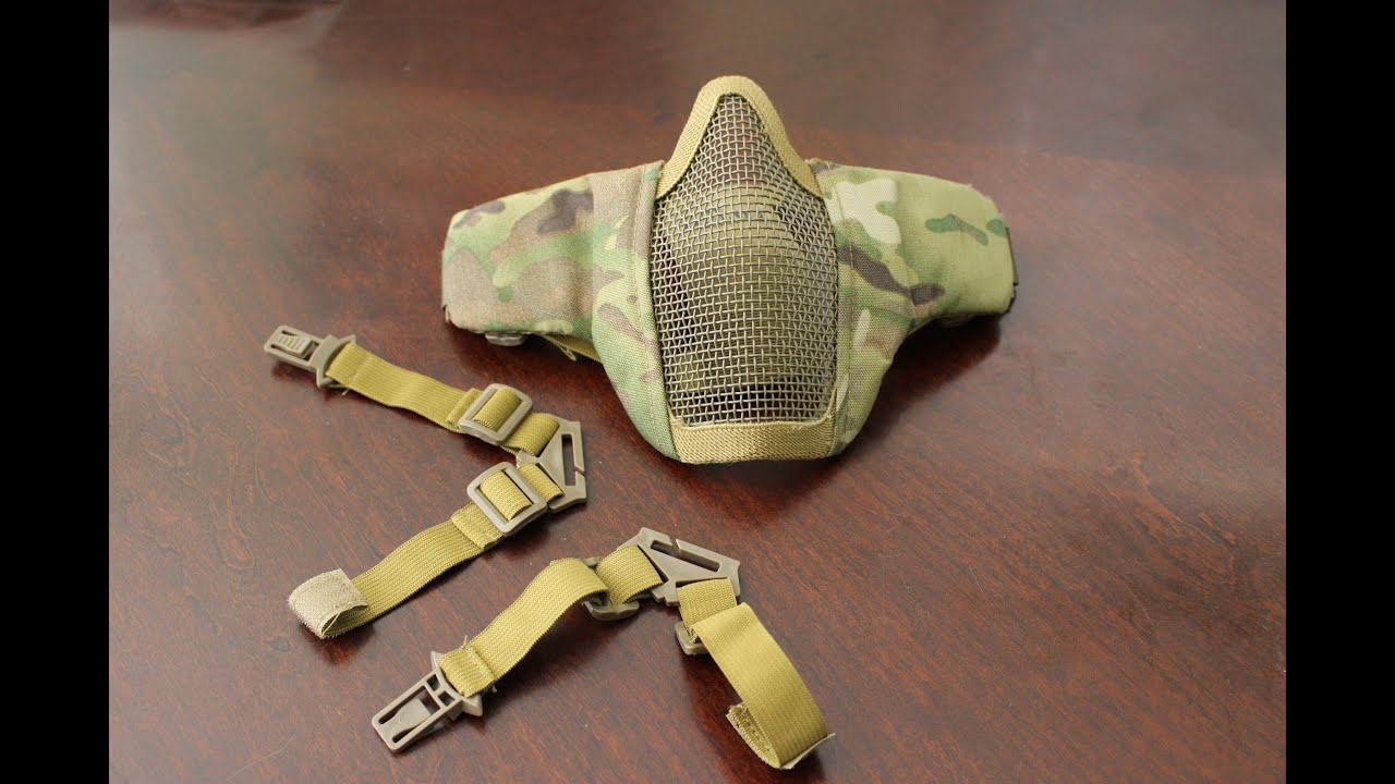One Tigris 6" Foldable Half Face Mesh Mask Review - YouTube