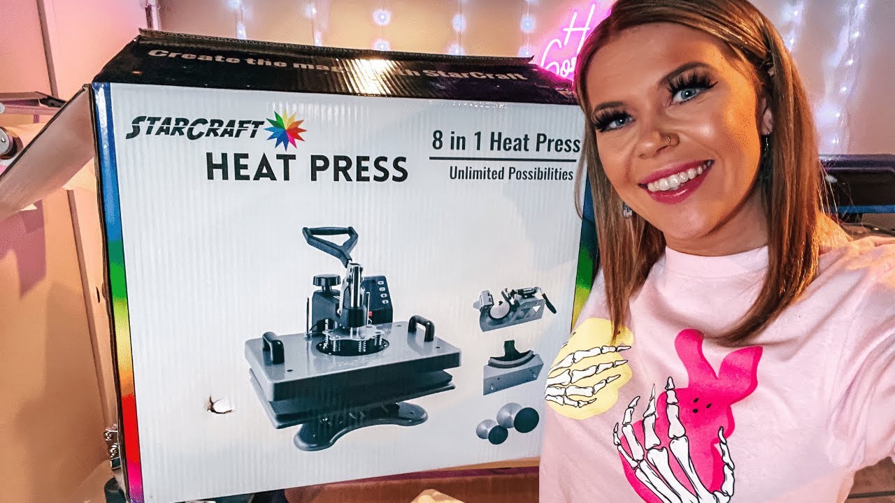 UNBOXING | Starcraft 8 in 1 Heat Press - YouTube