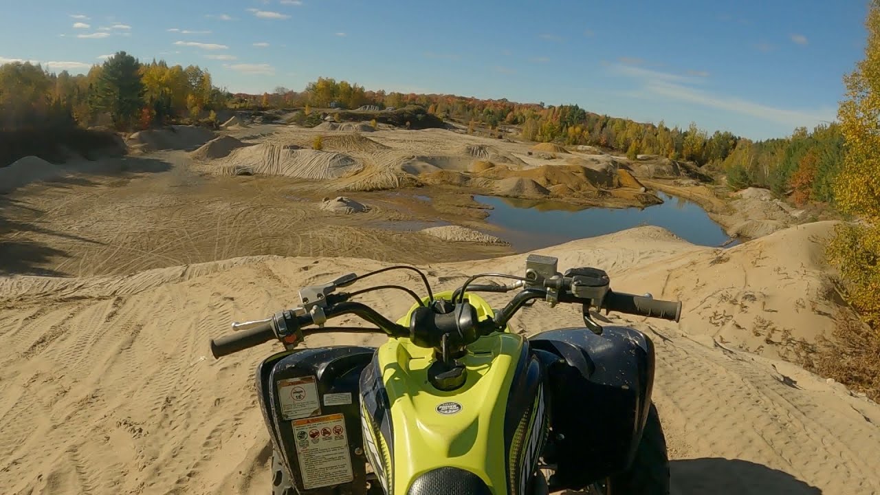 ATV Riding Movie-Raptor 700R Sand Pit Clips - YouTube