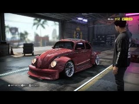 VolksWagen Beetle 63 Custmization NFS Heat - YouTube
