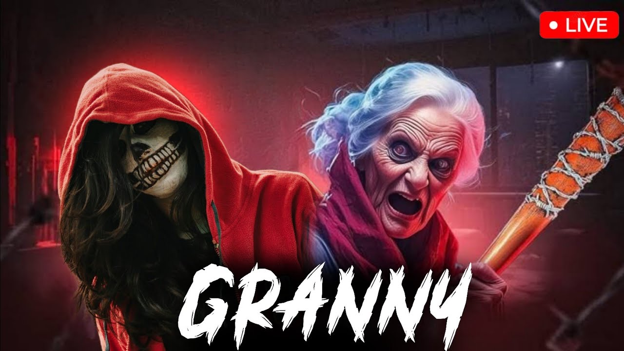 GRANNY LIVE GAMEPLAY || GRANNY HORROR GAMEPLAY VIDEO #shorts #shortslive #horrorgame #granny ...