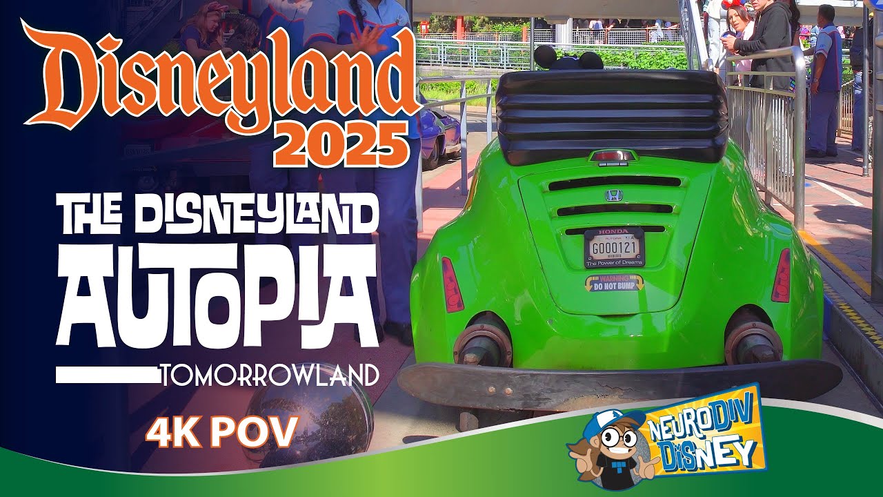 Autopia 2025 - Disneyland Ride -4K POV - YouTube