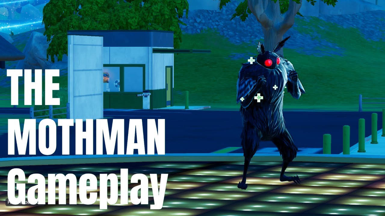 NEW SKIN "THE MOTHMAN" Victory Royale Gameplay in Fortnite! - YouTube