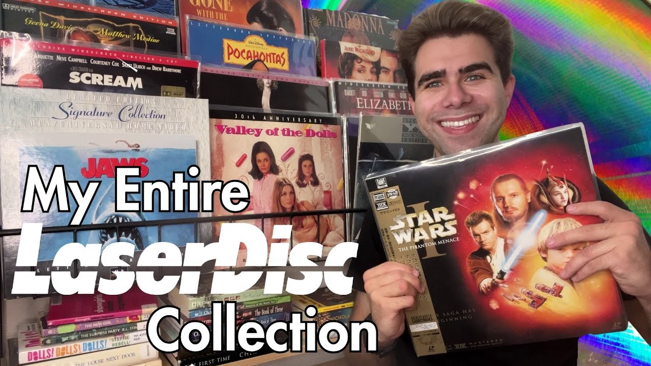 My Complete LaserDisc Collection - YouTube