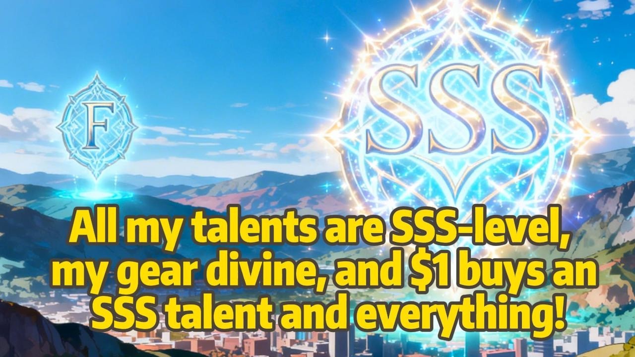 All my talents are SSS-level, my gear divine, and $1 buys an SSS talent ...