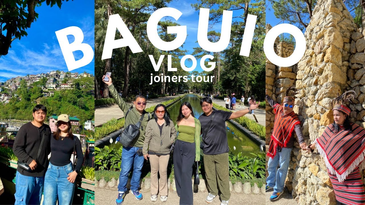 BAGUIO VLOG 🍓🏞️ ~ joiners tour, 3d2n baguio joiners tour - YouTube