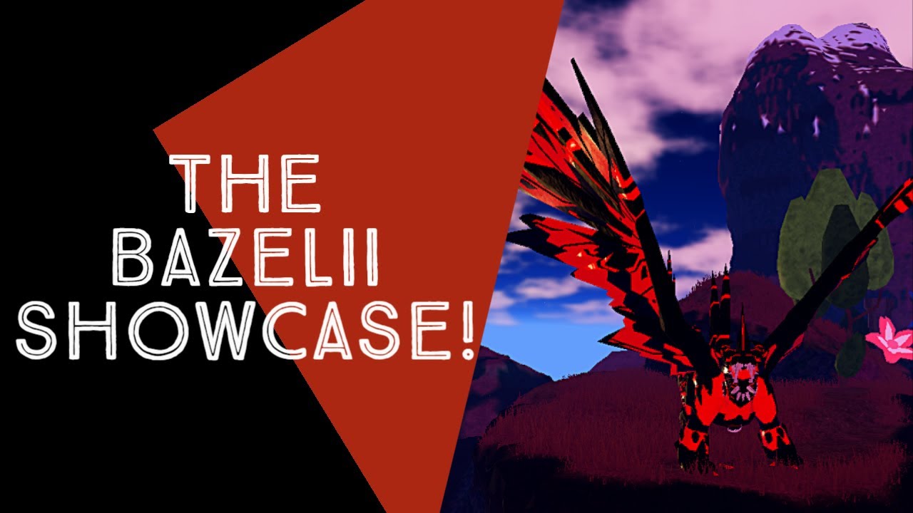 Another robux creature! Bazelii showcase! - YouTube
