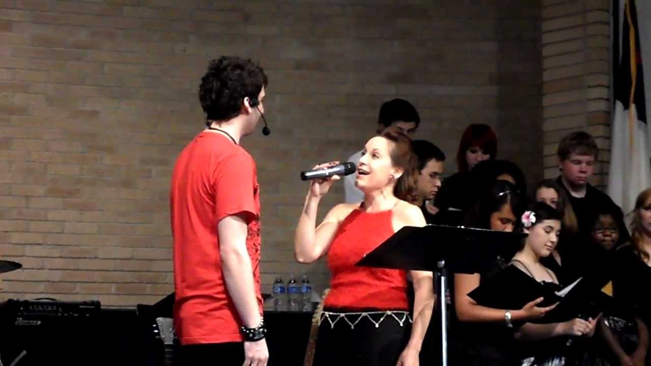Somewhere from West Side Story-Andrew Mahan & Kathy Stevens - YouTube