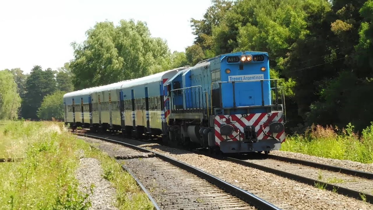 Servicios locales de Trenes Argentinos Linea Roca en el ramal Cañuelas ...