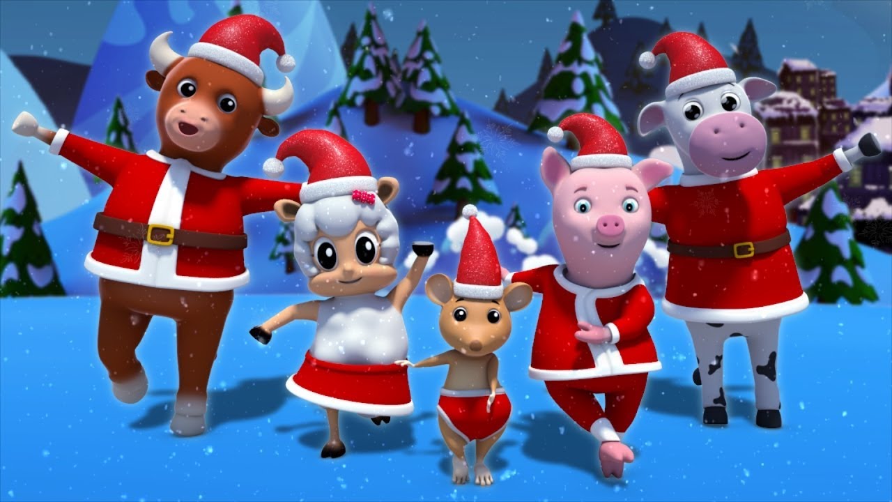 Nursery Rhymes | Santa Claus Finger Family | Christmas Carols | Jingle ...