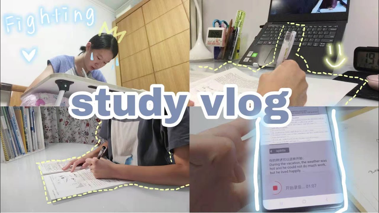 [chinese high school vlog] 2 days before the first day of school 🖊 8 ...