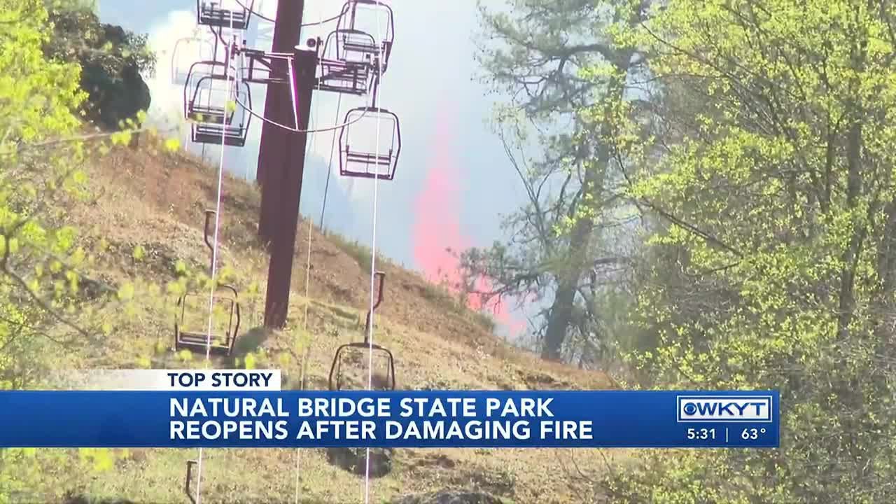 WATCH | Ky. state park reopens after wildfire - YouTube