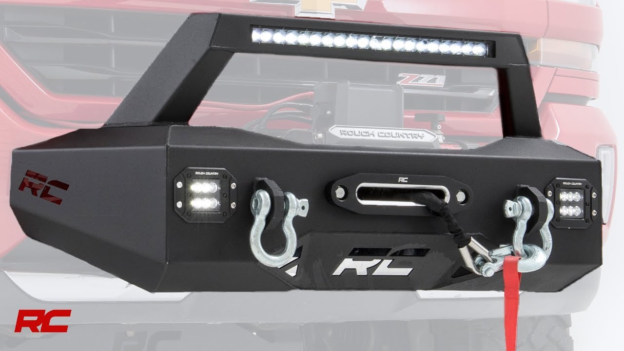 Exo Winch Mount System by Rough Country - YouTube