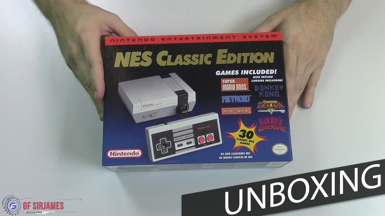 NES Classic Edition Unboxing - YouTube
