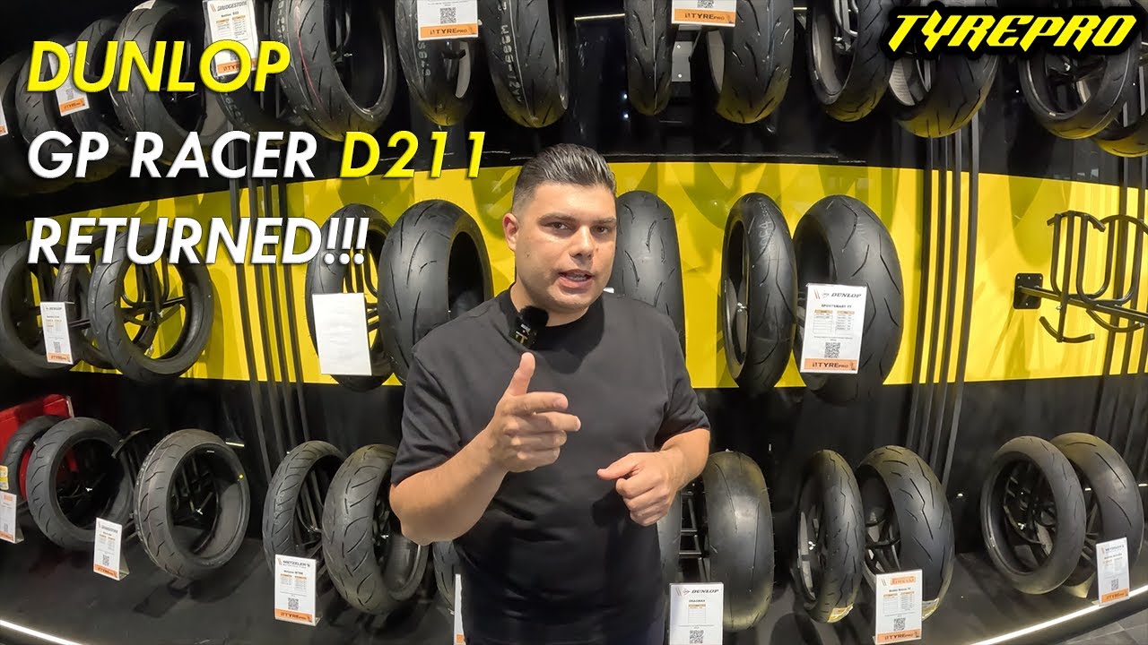 The best Relaunch of Dunlop D211 tire - YouTube