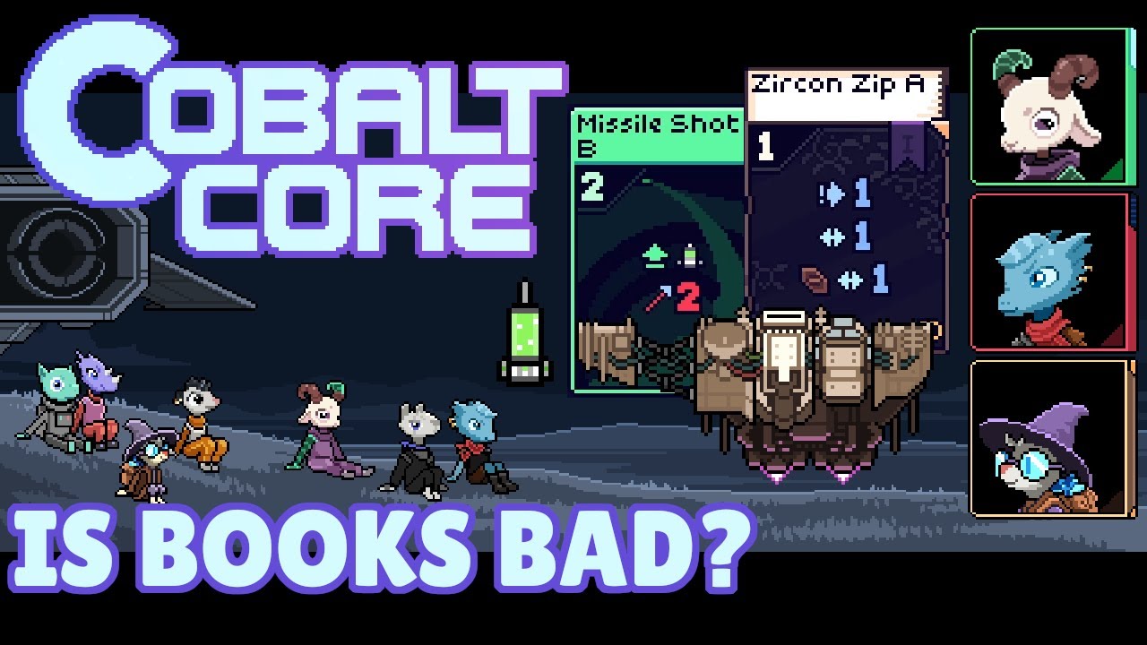 Books is Budget Riggs and Dizzy | Cobalt Core v1.0.5 - YouTube