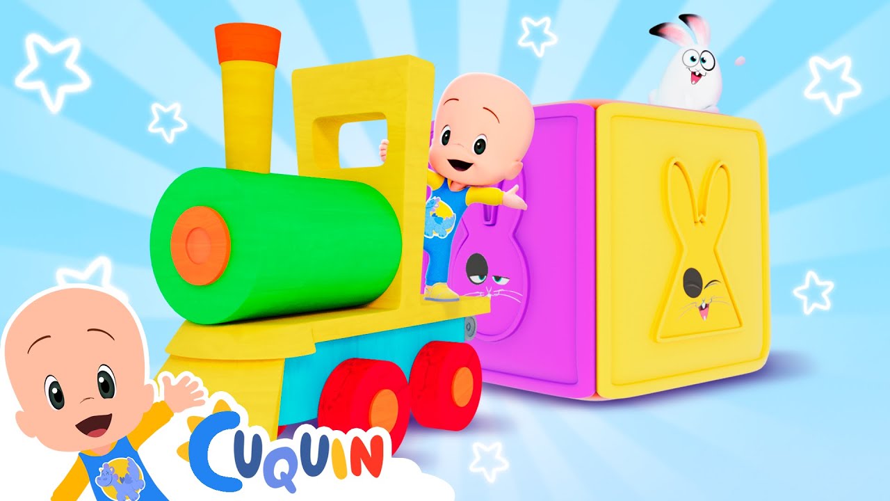 Cuquin’s Magic Color Cube – Learn the Shapes | The Blue Ball | Kids ...