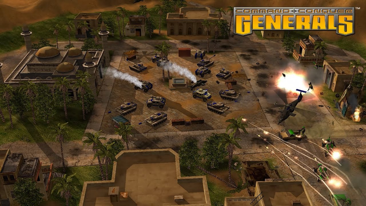Command & Conquer: Generals - Shell Map [Main Menu Screen] 4K - YouTube