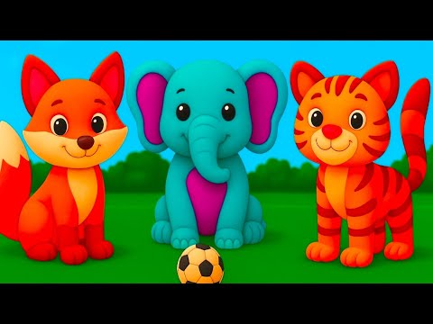 The mascot vibrato assistant elephant placed on the football field is ...