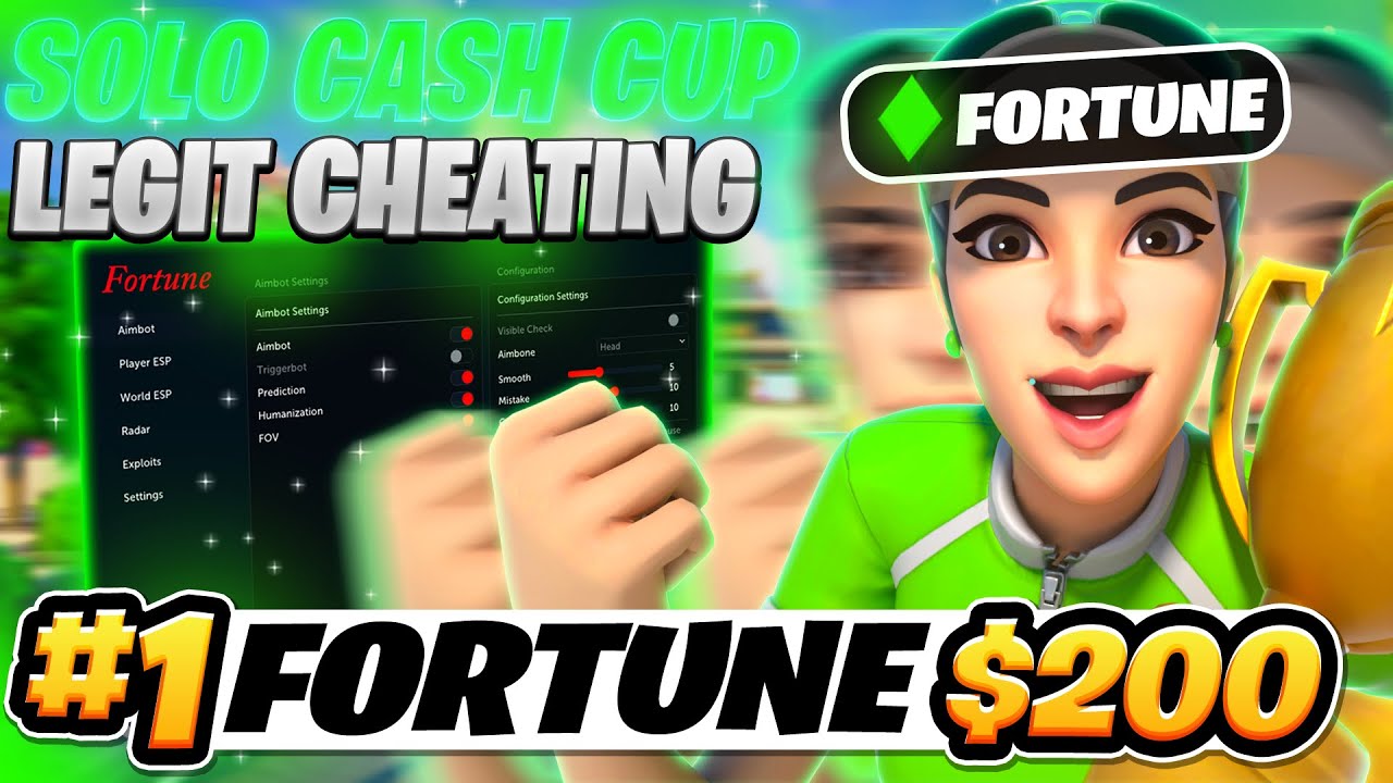 CHEATING With The BEST Fortnite CHEAT in Unreal Reload… 🏆 ($200) - YouTube