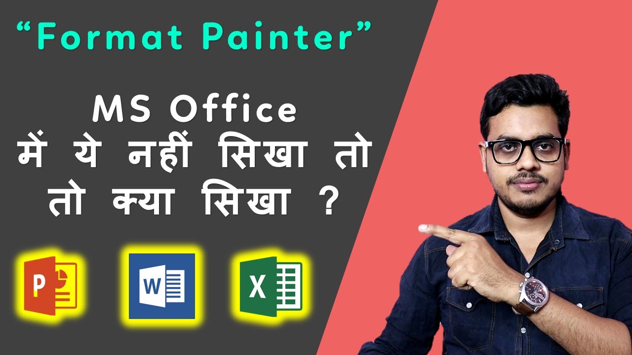 How to use format painter in Microsoft Excel | Excel Tutorial - YouTube