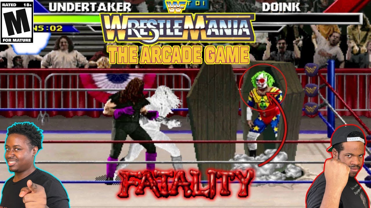 A Rated M WWE x Mortal Kombat Game?!🤯| WWF WrestleMania: The Arcade ...