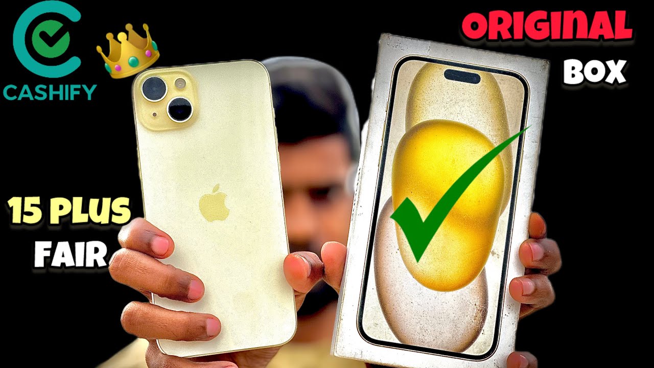 Refurbished Iphone 15plus fair condition | Online Cashify with original ...