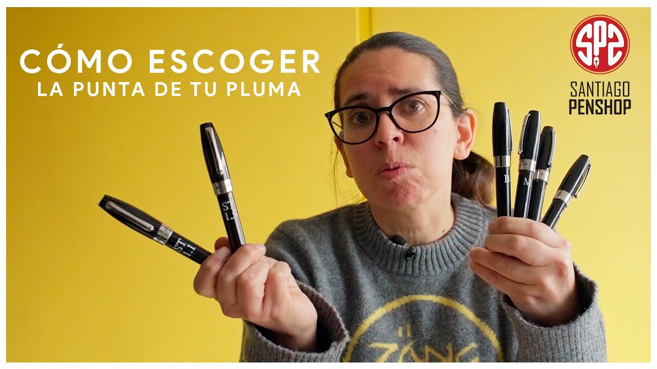 Cómo escoger la Punta de tu Pluma Fuente - YouTube