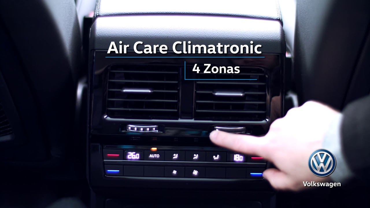 Nuevo Volkswagen Touareg - Air care climatronic - YouTube