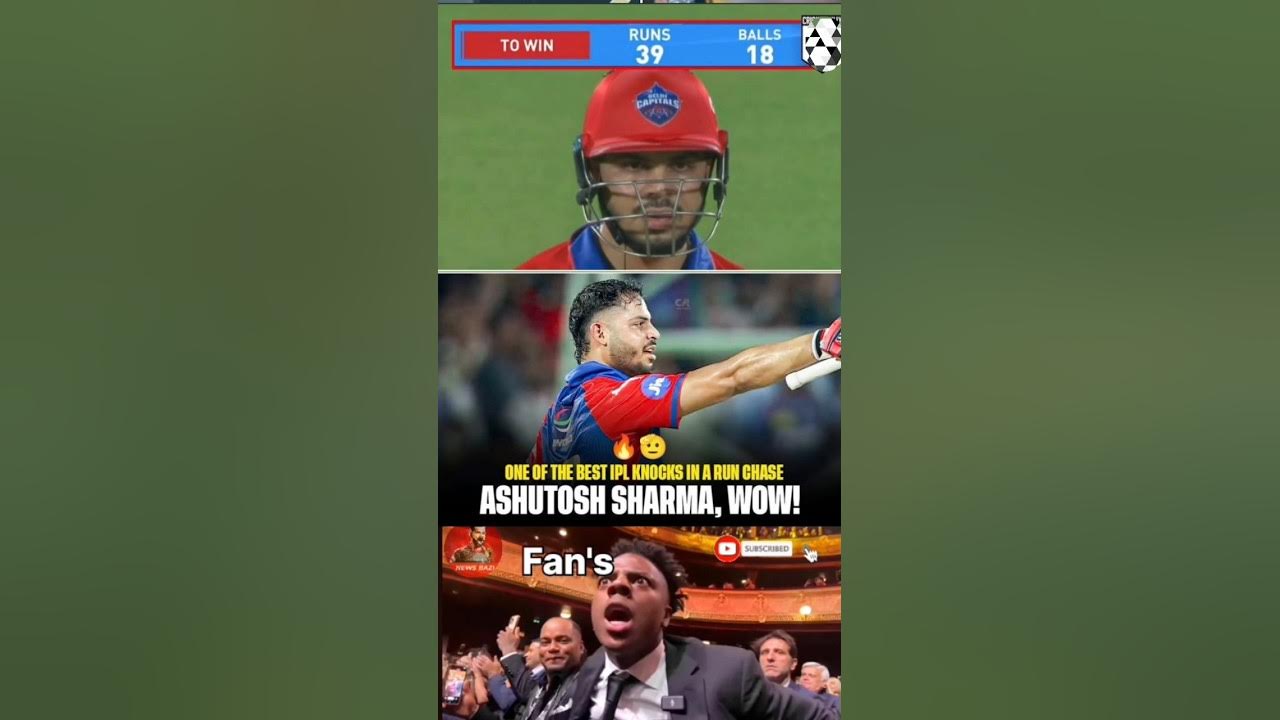 𝑨𝑺𝑯𝑼𝑻𝑶𝑺𝑯 𝑺𝑯𝑨𝑹𝑴𝑨! 🔥👏!! What a sensational knock For DC 💙#ipl#dcvslsg - YouTube