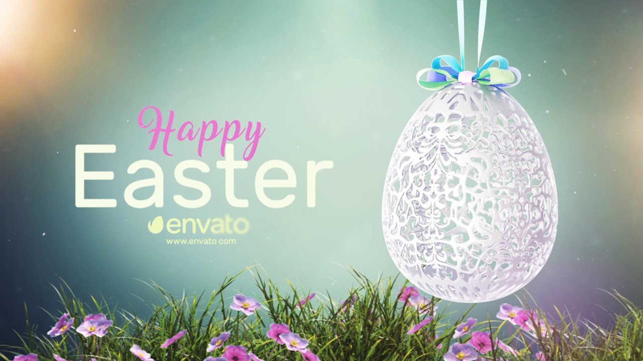 Floral Easter Egg Ident - YouTube
