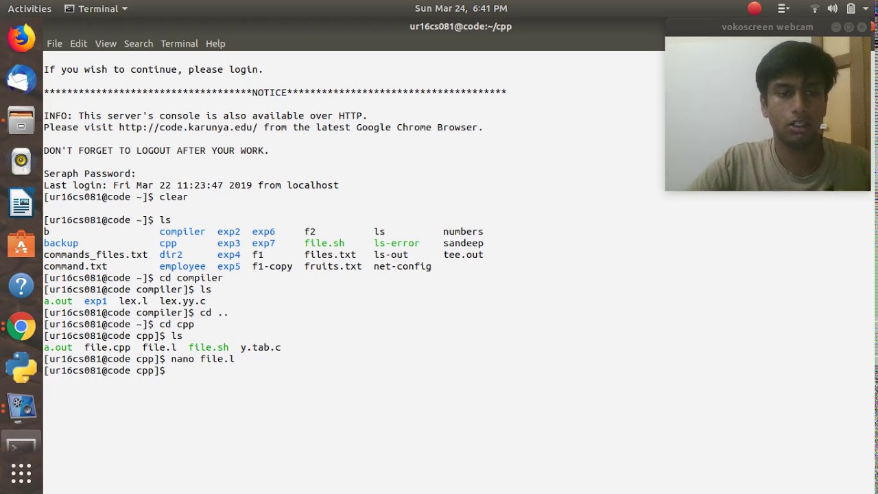compiler exp 9 - YouTube