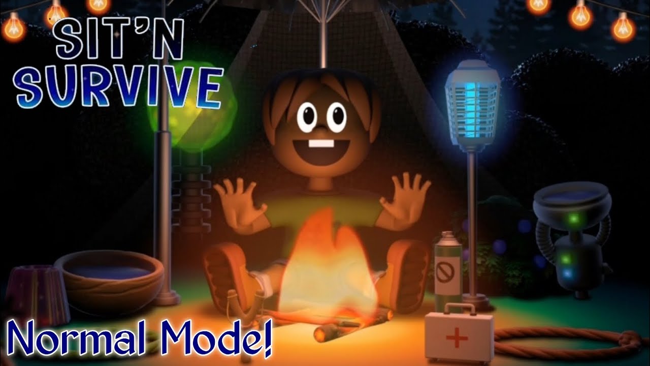 Sit N' Survive (Fangame) Gameplay - Normal Mode Day 1-17 Completed ...