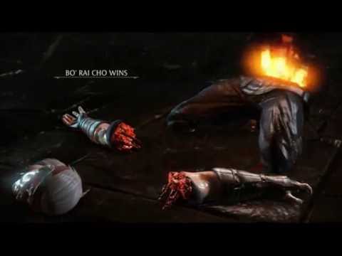 Bo Rai Cho's MKX fatality is kinda like from Looney Tunes