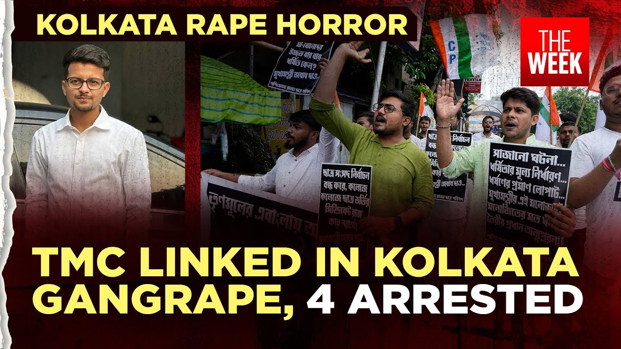Kolkata rape case | Visuals from the South Calcutta Law college where ...